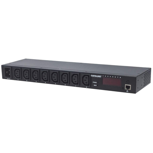 Intellinet 19" 1U Intelligent 8-Port PDU (163682) – Intellinet Europe