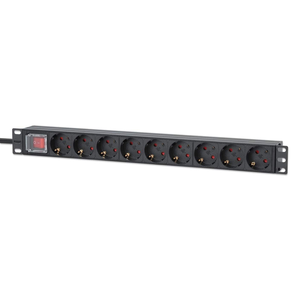 19" 1U Rackmount 9-Output Power Distribution Unit (PDU) (715133 ...