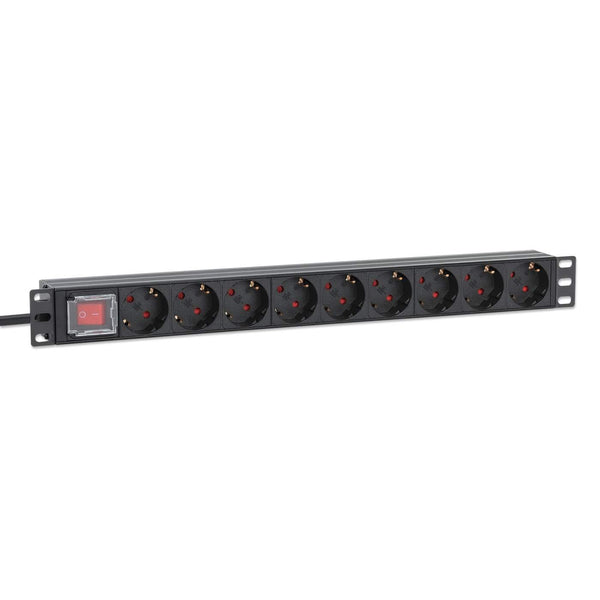 19" 1U Rackmount 9-Output Power Distribution Unit (PDU) (715133 ...