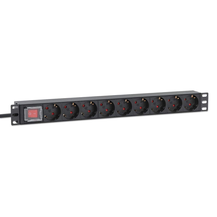 19" 1U Rackmount 9-Output Power Distribution Unit (PDU) (715133 ...