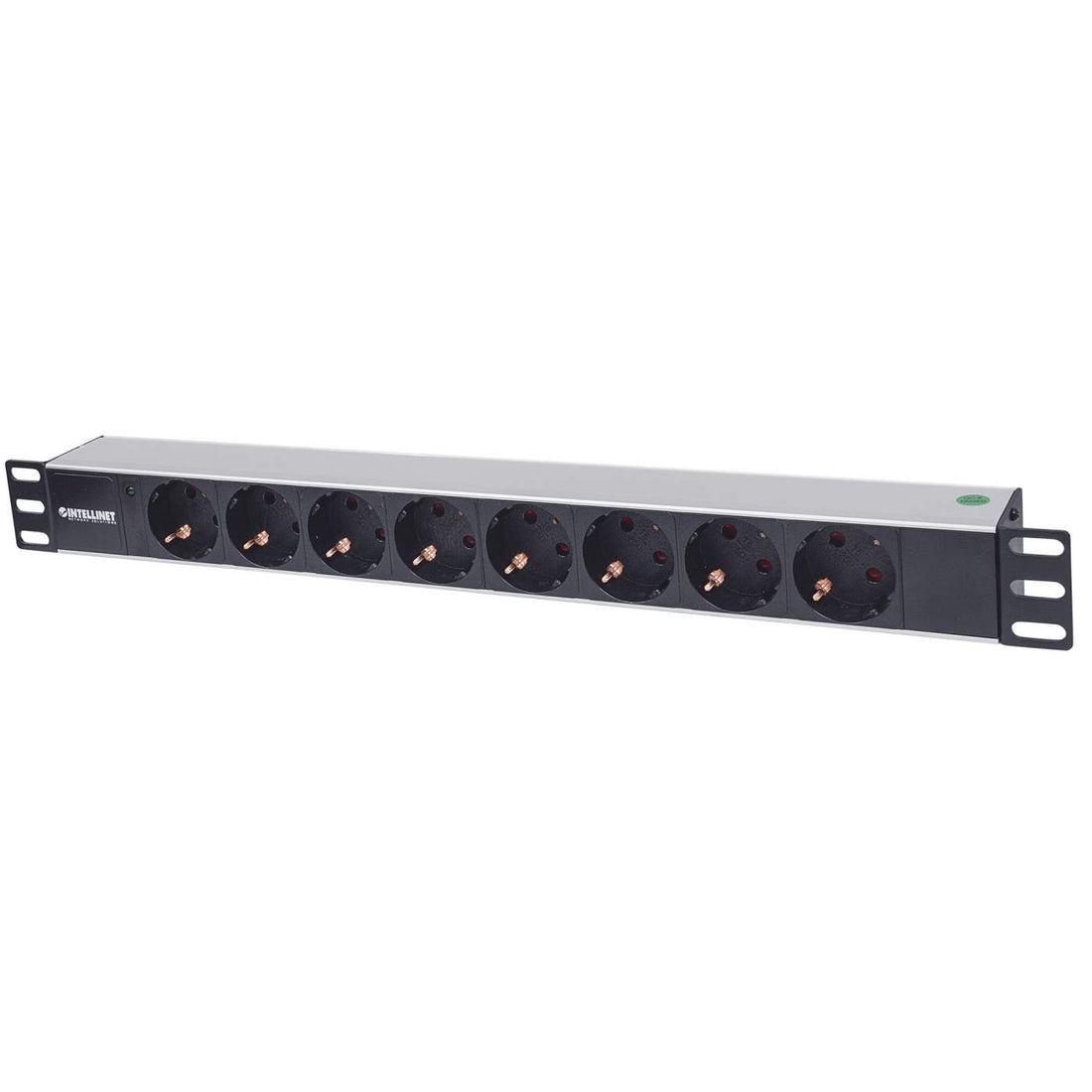 19" 1U Rackmount 8-Output Power Distribution Unit (PDU) (714037) – Intellinet Europe