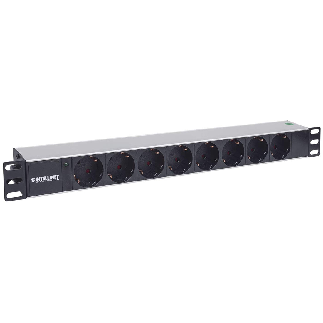 19" 1U Rackmount 8-Output Power Distribution Unit (PDU) (714037) – Intellinet Europe