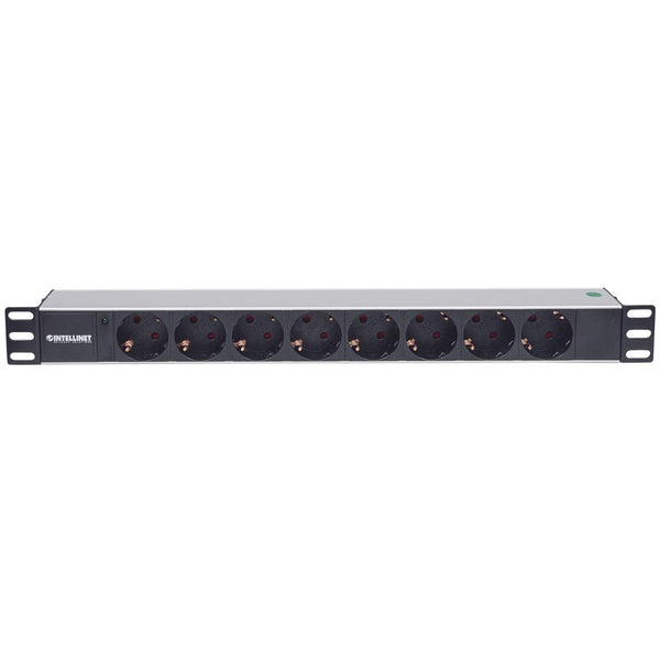 19" 1U Rackmount 8-Output Power Distribution Unit (PDU) (714037) – Intellinet Europe
