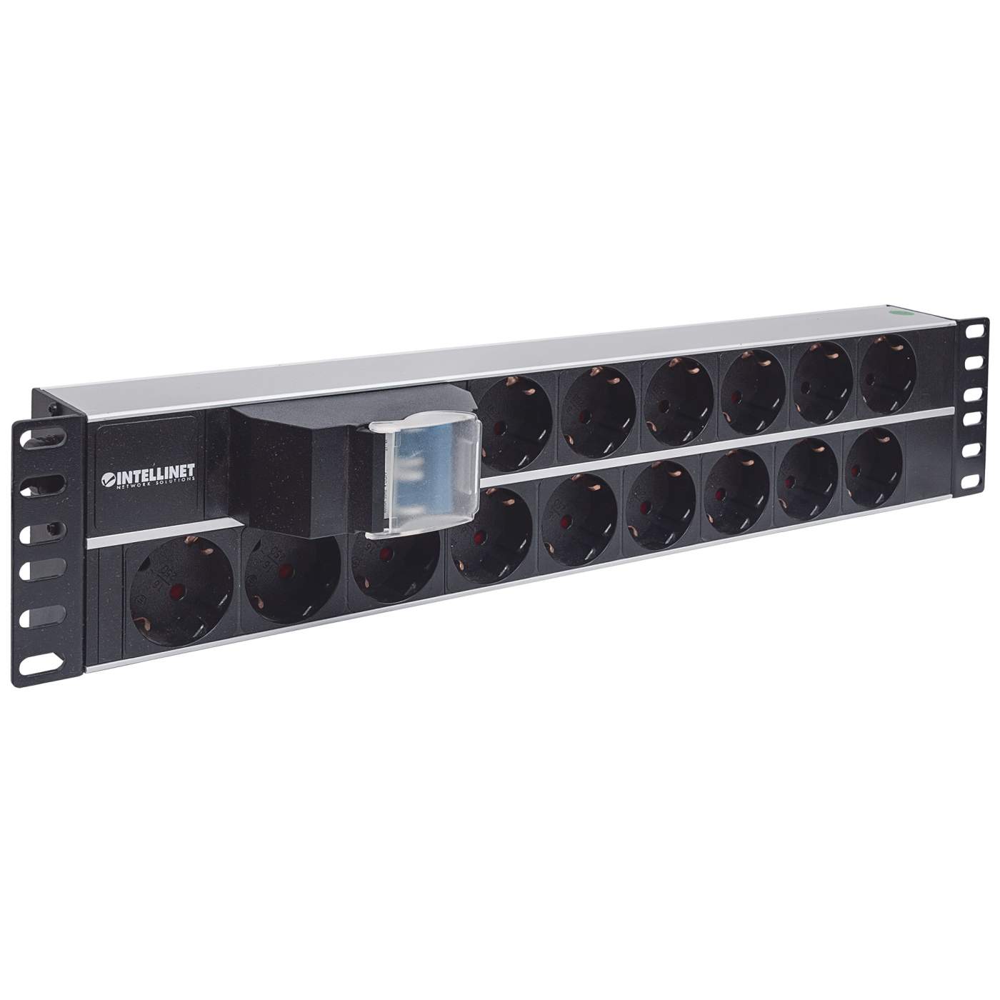 19" 2U Rackmount 15-Output Power Distribution Unit (PDU) (714051) – Intellinet Europe