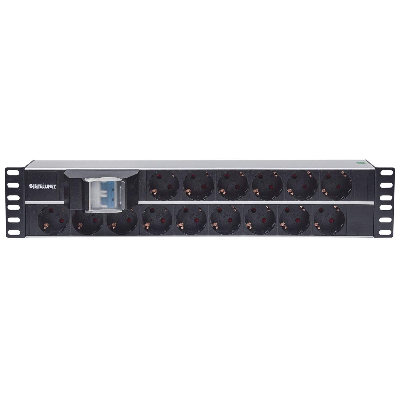 19" 2U Rackmount 15-Output Power Distribution Unit (PDU) (714051) – Intellinet Europe