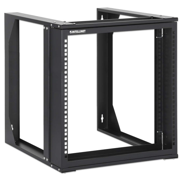 19" Wall Mount 2-Post Open Frame Network Rack, 9U (716185) – Intellinet ...