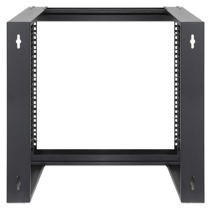 19" Wall Mount 2-Post Open Frame Network Rack, 9U (716185) – Intellinet ...